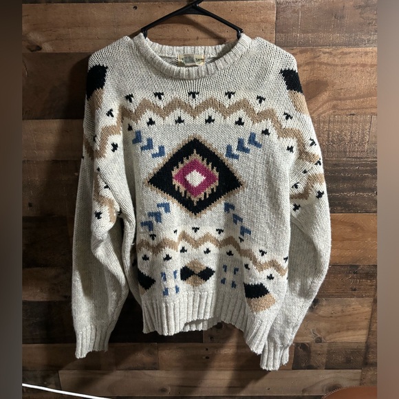 St. John's Bay | Sweaters | Stjohns Bay Aztec Wool Sweater | Poshmark